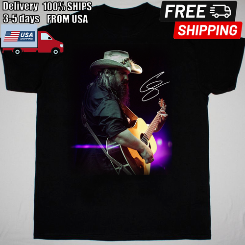 BEST CHOISE - Chris Stapleton Tour Signature Adult Unisex T-Shirt All ...