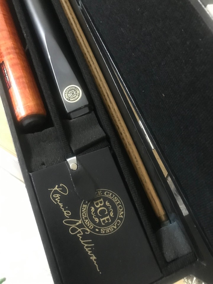 Snooker Rods Cue Ronnie O'Sullivan Signed with Display Case | eBay UK
