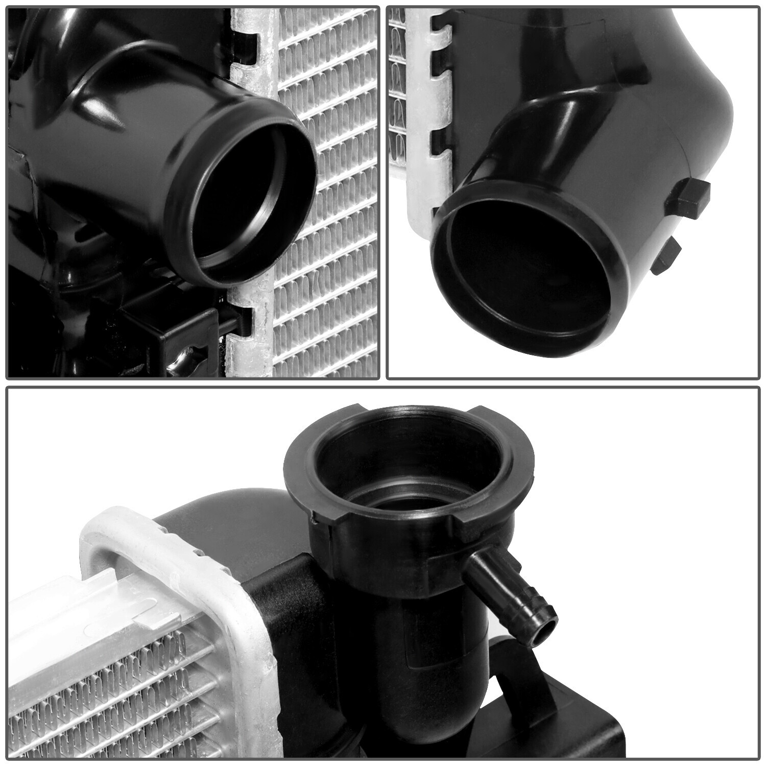 For 2007 Jeep Liberty Radiator 3.7L V6 Factory Style Full Aluminum Core ...