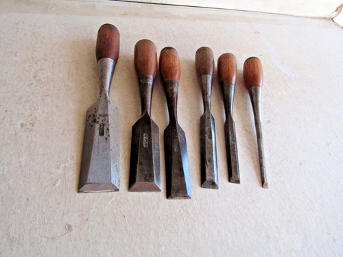 SET OF 6 STANLEY EVERLASTING CHISELS SWEETHEART. | eBay
