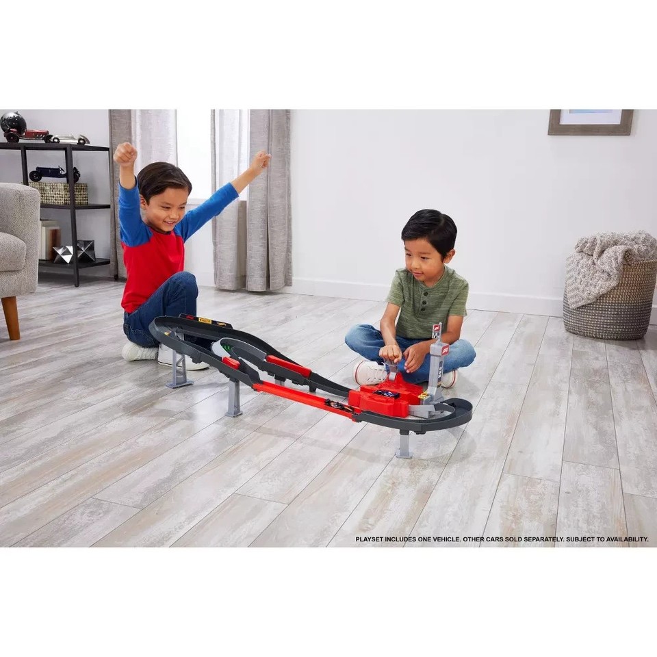 Hot Wheels Racing Formula 1 Sprint Race Circuit Track Set ARRIVES B4 ...