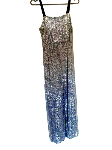 Bardot Jr - Silver Sequin Iily Jumpsuit - New With Tags- Sz 14 - RRP ...