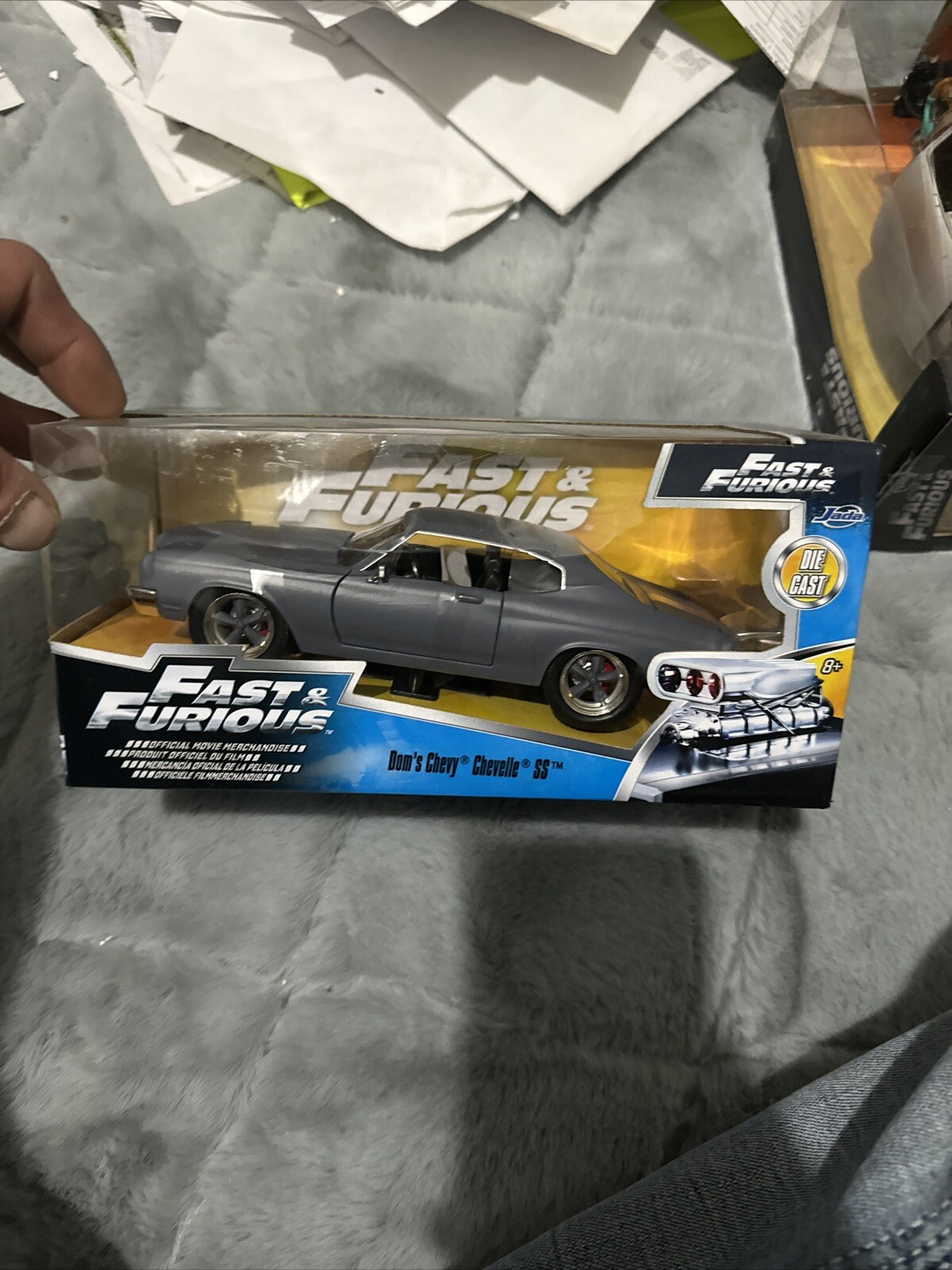 [FAST & FURIOUS] DOM'S CHEVY CHEVELLE SS, DIE CAST FACTORY BUILT TOY ...