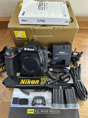 Nikon D750 DSLR Camera - Excellent Condition - 31.8K shutter count ...