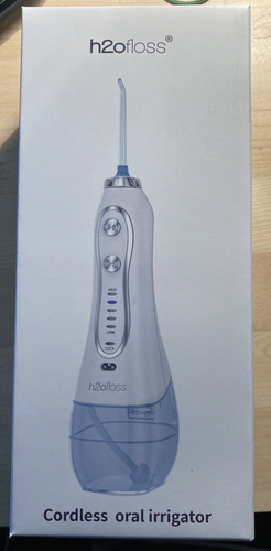 H2ofloss Water Flosser Professional Cordless Portable Dental Oral ...