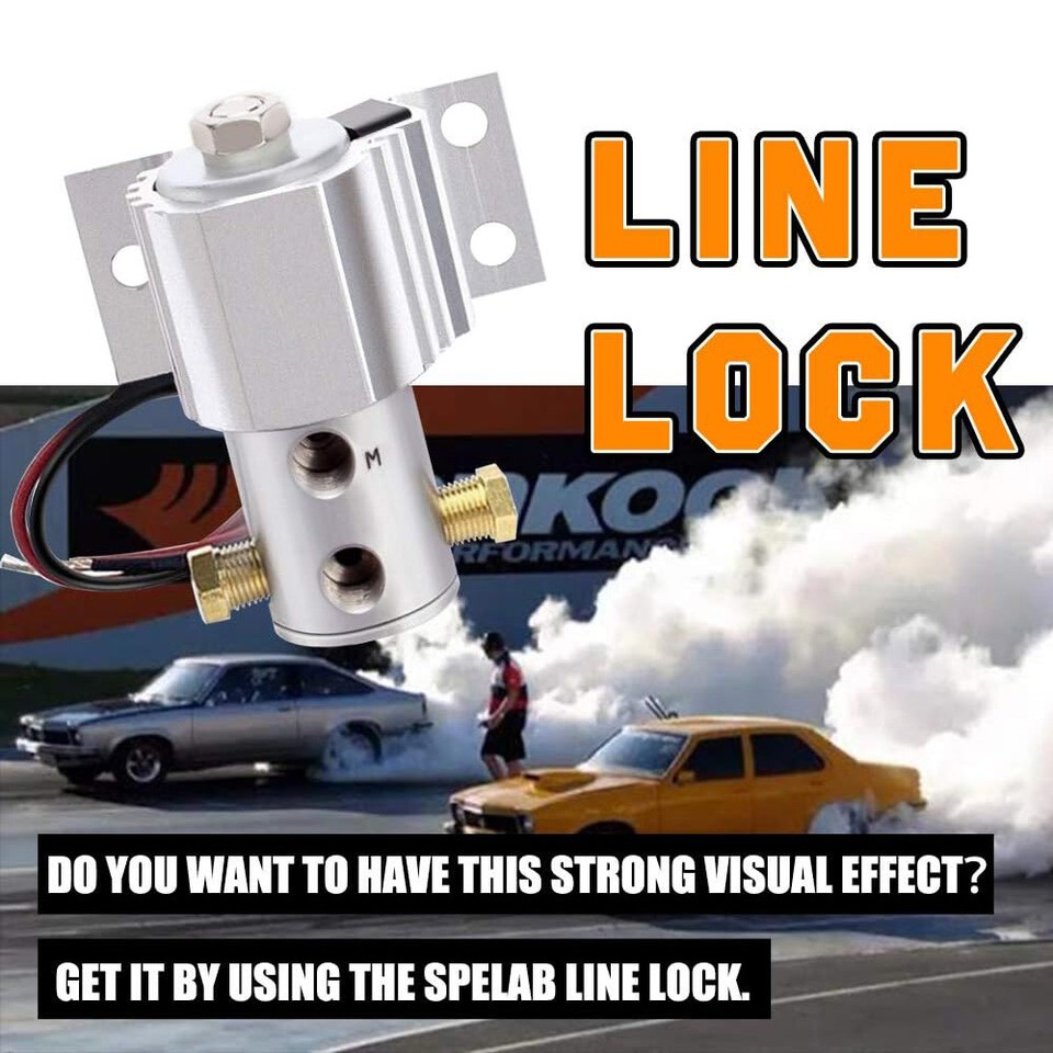 Front Brake Line Lock Kit Type Roll Control Hill Holder Kit + Fittings ...