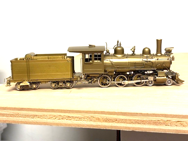 RGS #25 4-6-0 Brass Locomotive - needs repair - PFM Sn3 scale ...