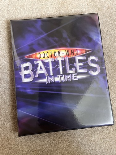Doctor Who Battles in Time Collection Original Folder and Trading Cards ...