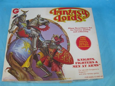 Grenadier Fantasy Lords Knights Fighters and Men at Arms D&D Miniatures ...