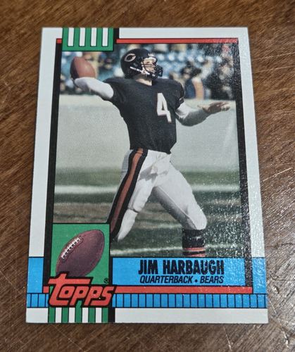 1990 TOPPS FOOTBALL Card #366 Jim Harbaugh Chicago Bears | eBay