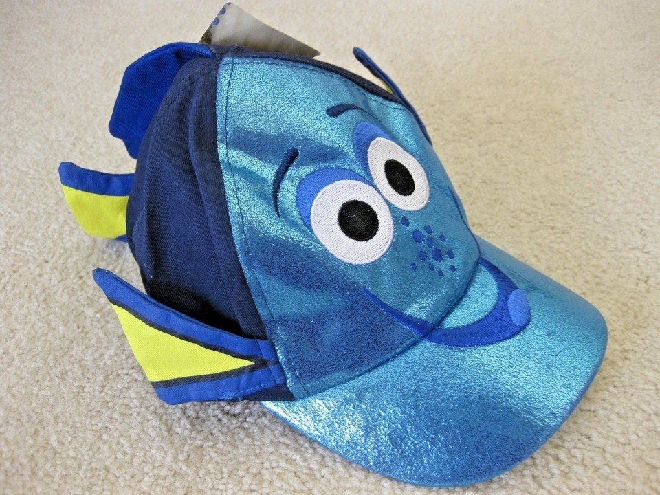 Disney Pixar "Finding Dory" Toddler Adjustable Fish Cap, Metalic Blue ...
