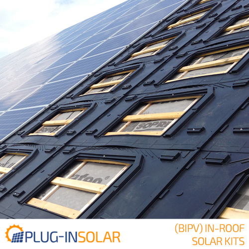 Plug-In Solar New Build In-Roof (BIPV) Solar Power Kit for Part L ...