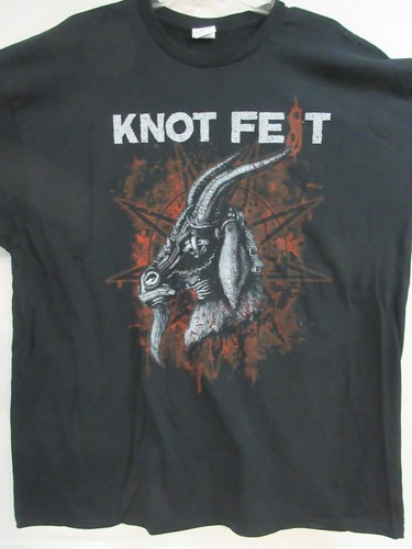 SLIPKNOT OFFICIAL MERCH KNOTFEST MASK GOAT BAND CONCERT MUSIC SHIRT ...