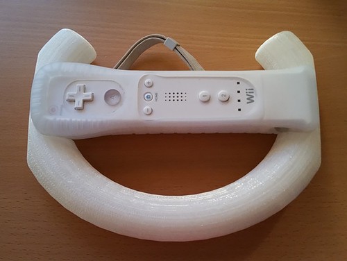Nintendo Wii Remote Racing Wheel Controller Comfort Grip Accessory ...