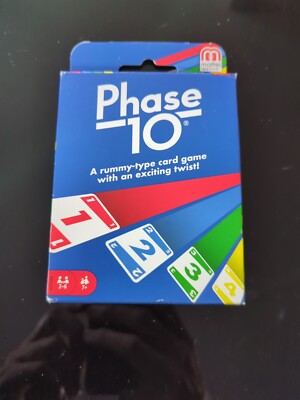 Phase 10 Exciting Card Game-Christmas/Birthday Gift For Kids(For 2 - 6 ...