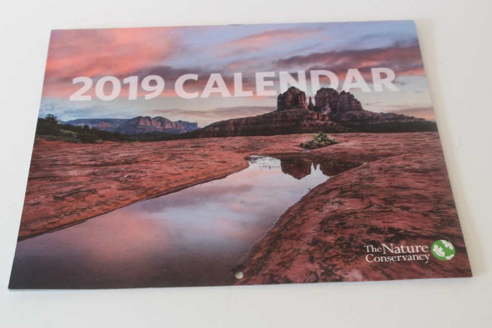 2019 WALL CALENDAR - From The Nature Conservancy | eBay
