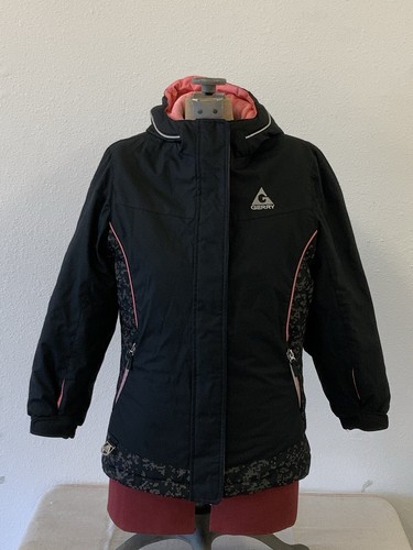 Gerry Brand Little Girls Heavy Outdoor Coat Pink Fuzzy Lining Size 10/ ...