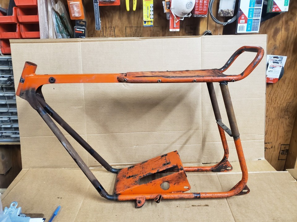 1970s VINTAGE SPEEDWAY Shrike MINI BIKE Frame Rare butcher bird | eBay