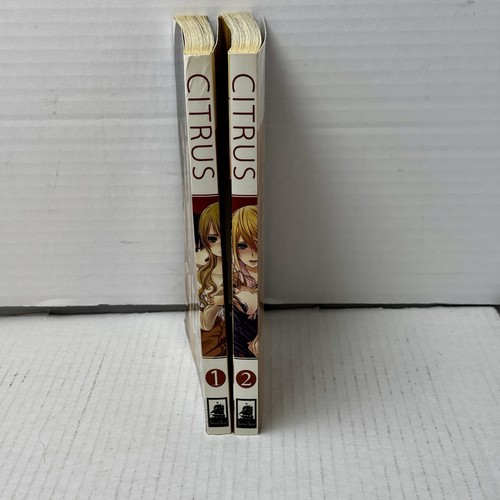 Citrus by Saburouta Yuri Manga lot Volume 1 & 2 English Seven Seas 2014 ...