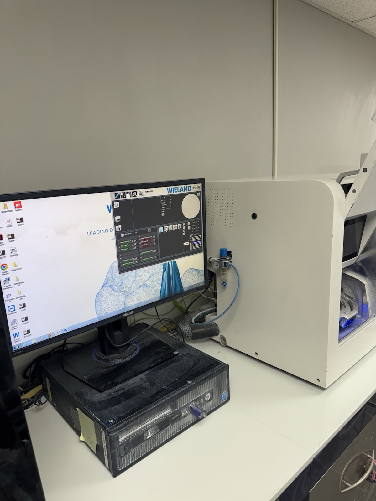 Ivoclar Wieland Zenotec Select Dental Lab Milling Machine 5 axis mill ...