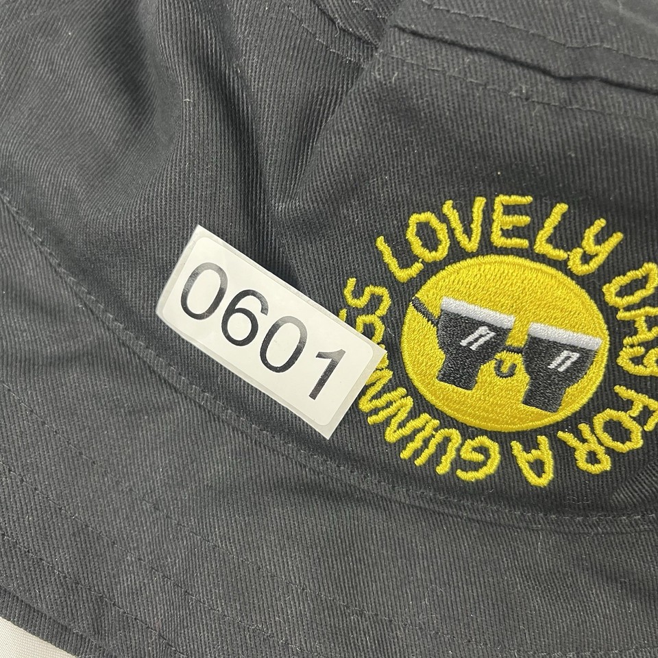 Guinness x Kathi Burke Bucket Hat 58cm Black Limited Edition Lovely Day ...