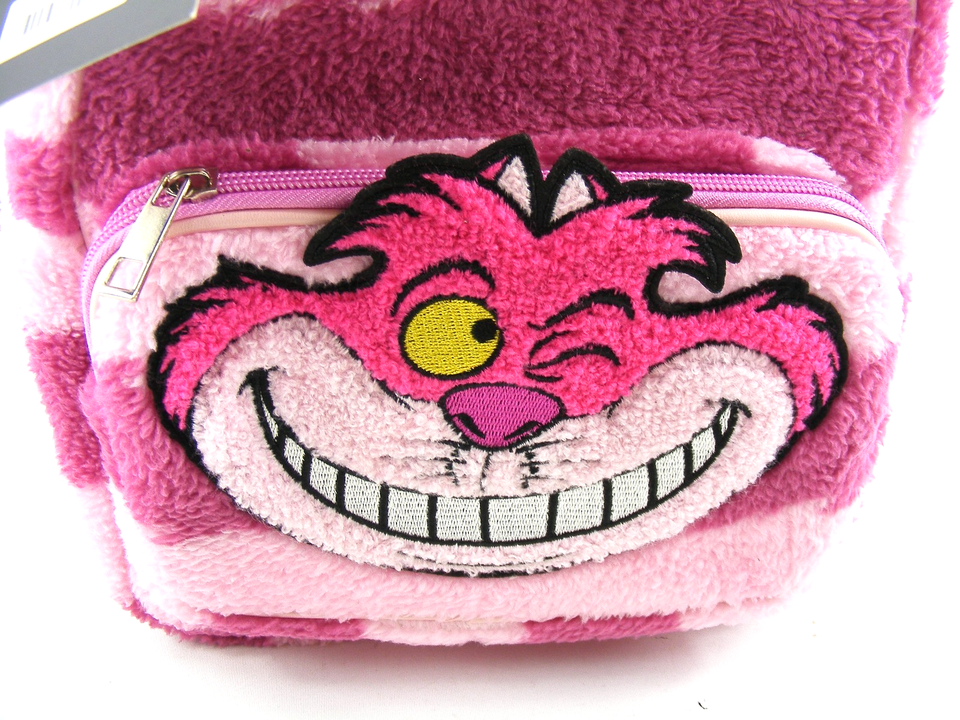 Disney Classics Alice In Wonderland Chesire Cat Furry Back Pack New ...