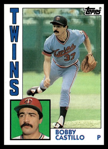 1984 Topps #491 Bobby Castillo Minnesota Twins Baseball Card | eBay