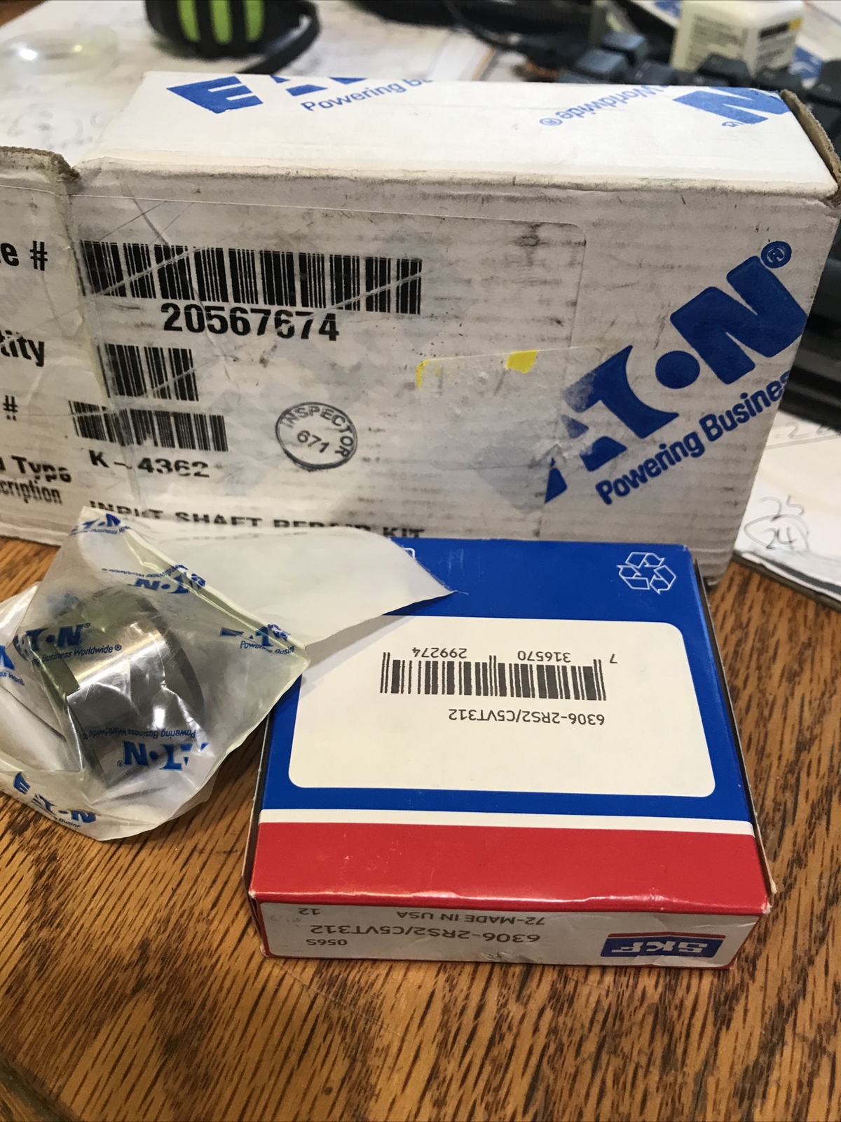 Genuine Eaton Fuller Input Shaft Repair Kit E74-1004 Paccar K-4362-PAC ...