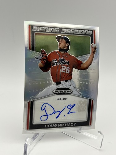 2022 Panini Prizm Draft Picks - Signing Sessions Doug Nikhazy #SS-DN ...