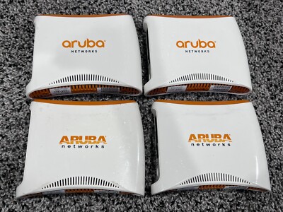 Lot of (4) Aruba Networks RAP-3WNP-US Remote Access Points * No AC ...