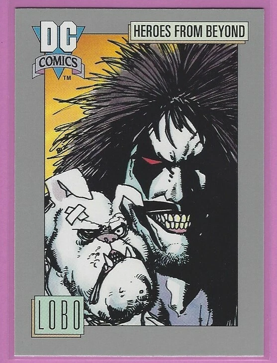 Lobo Comic Card