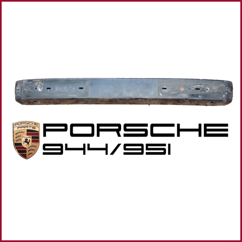 Porsche 944 951 Turbo S NA Black OEM Rear Bumper Bar Beam Metal Frame ...