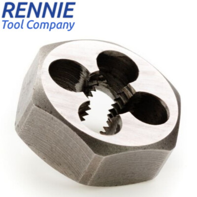 HSS Hexagon Die Nuts All Sizes M2 Upto M12 Metric Course. Threading/Hex ...