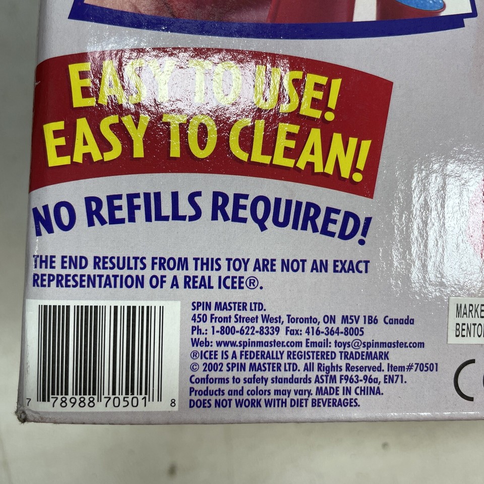 ICEE MAKER KIT Slushie Spin Master Toys Frozen Treat Summer Ice Cream ...