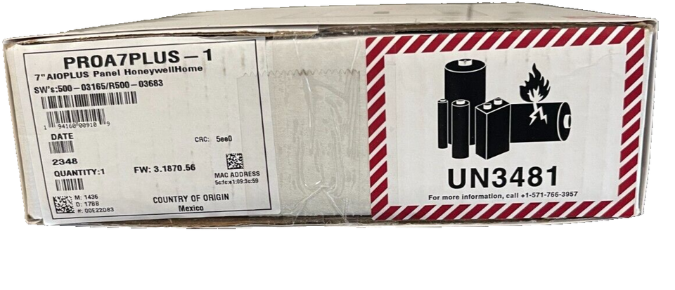 Brand New Honeywell PROA7PLUS Pro Series 7" All-In-One Control ...