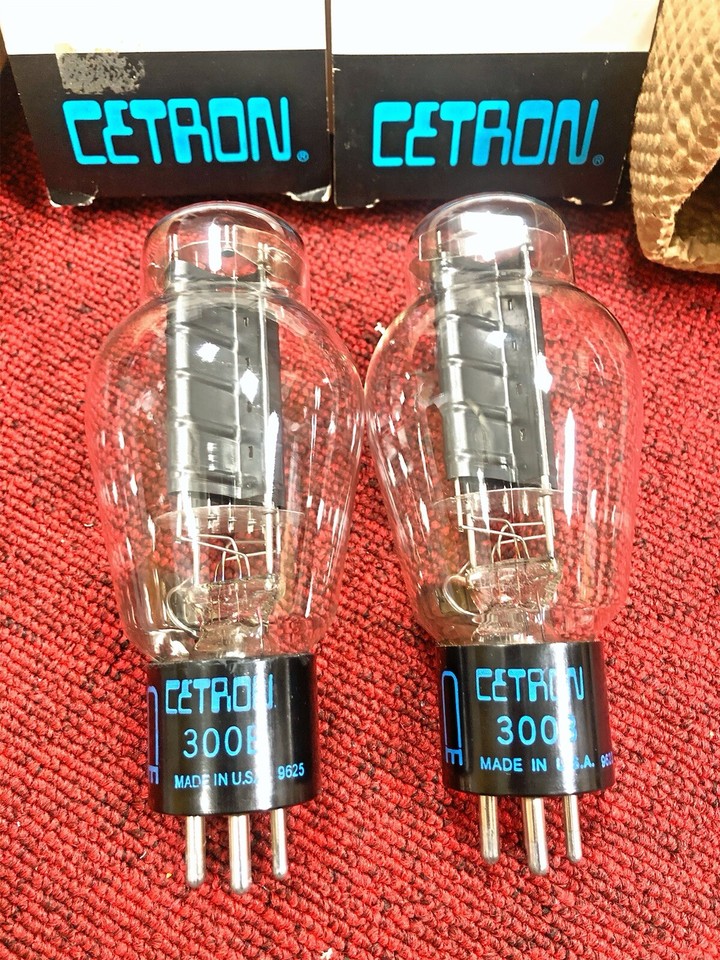 Cetron 300B Version 1990s Black Plates Slightly Used Tightly Matched ...