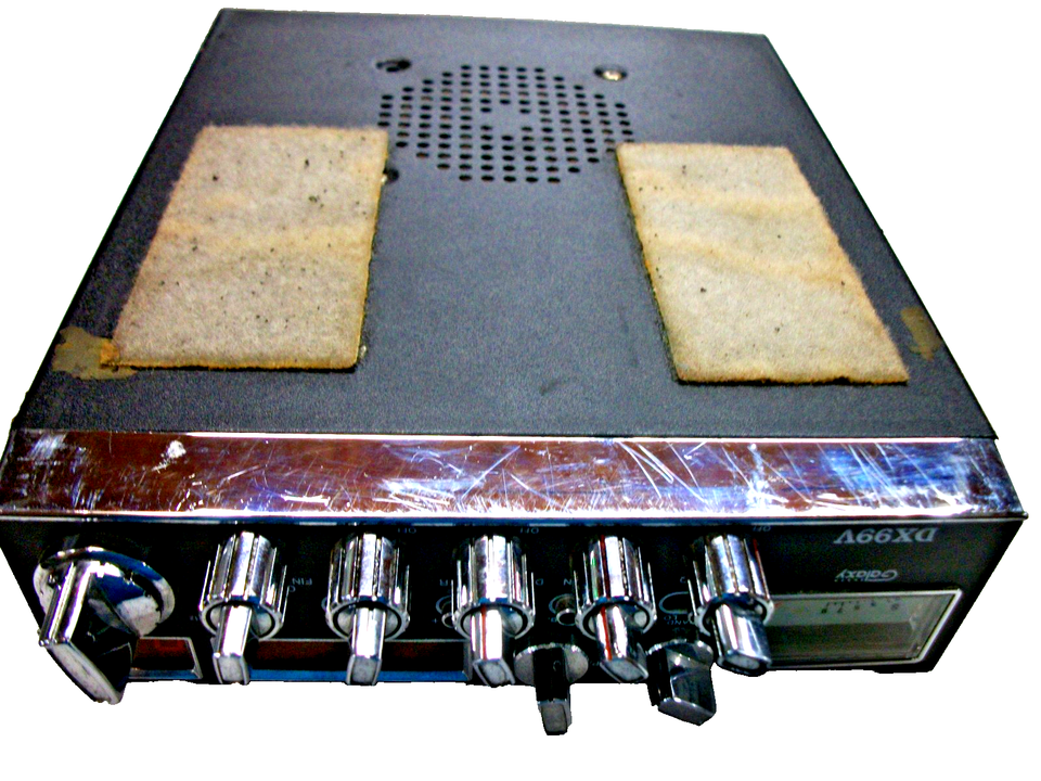 GALAXY DX 99V DOES TRANSMIT AND REC. METER STUCK AND NO LITE ON FREQ ...