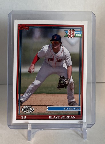 Blaze Jordan 2021 Topps Pro Debut Rookie #89 Draft Pick Card #PD-194 ...