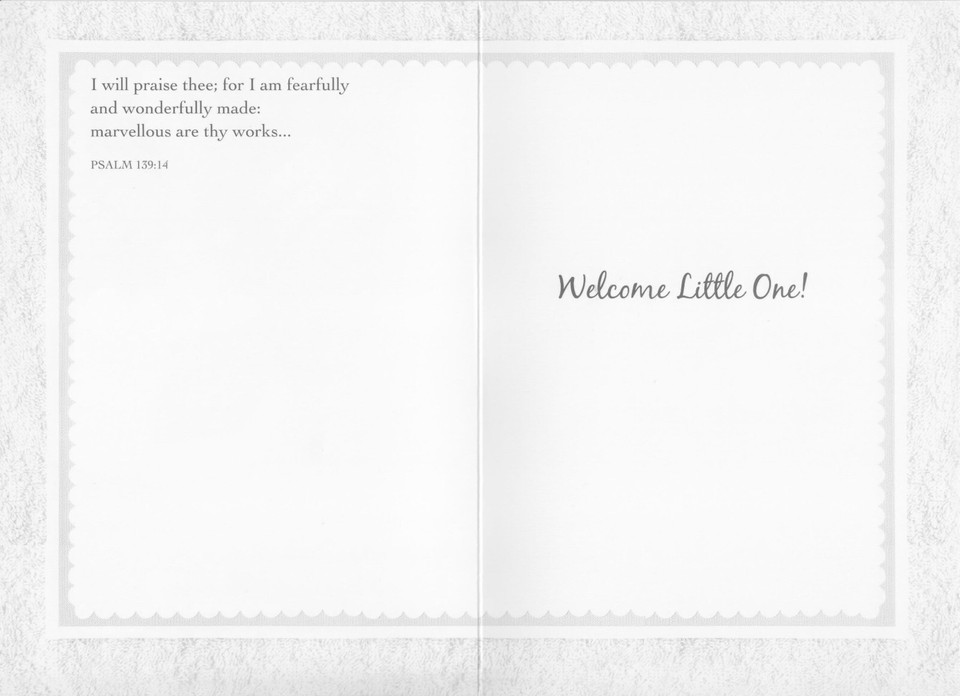 Baby Bundle Of Joy A Baby Shower Christian Scripture Greeting Card 1 ...