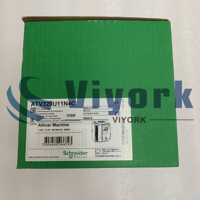 Schneider ATV320U11N4C DRIVE ALTIVAR 320 SERIES VARIABLE SPEED 380 ...