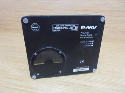 PMV P-1500 Pneumatic Valve Positioner P1500 | eBay