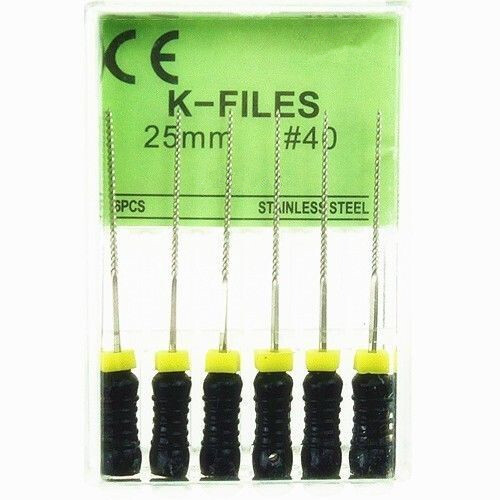 10 Packs Dental K-files 21/25/31mm Endodontic Hand Use Endo Root Canal ...