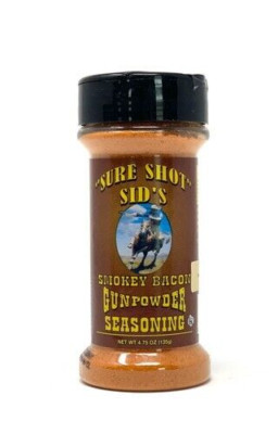 Sure Shot Sids Smokey Bacon Gunpowder BBQ Seasoning 4.75 | eBay