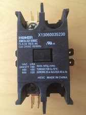 Homer HN51KC024 Xmc0-321-ebbc Coil 24vac 50/60hz Contactor for sale ...