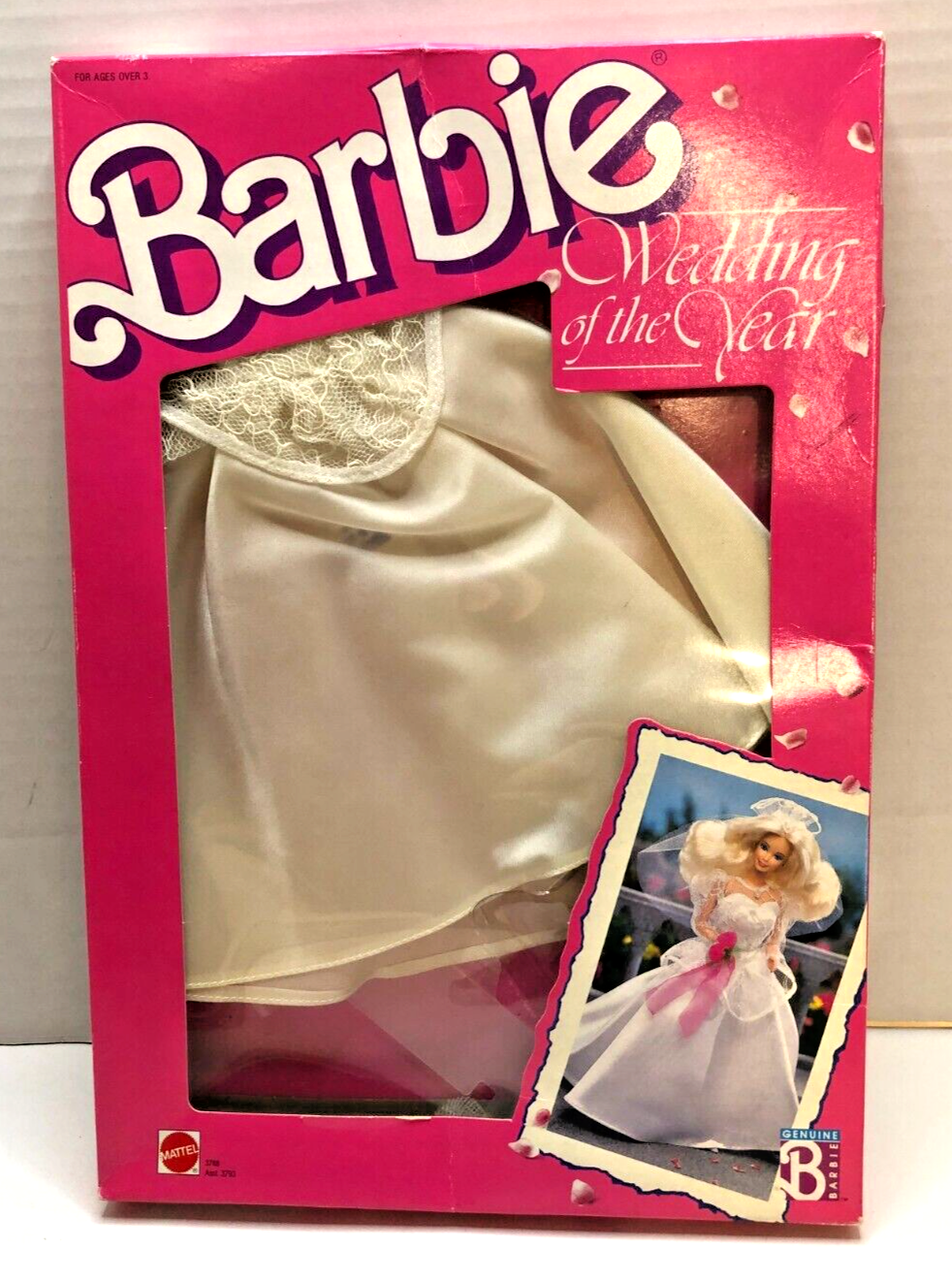 Barbie Wedding of the Year Gown Dress 1991 Mattel 3788 | eBay