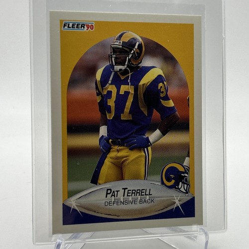 1990 Fleer Update Pat Terrell Rookie Football Card #U-56 Mint FREE ...