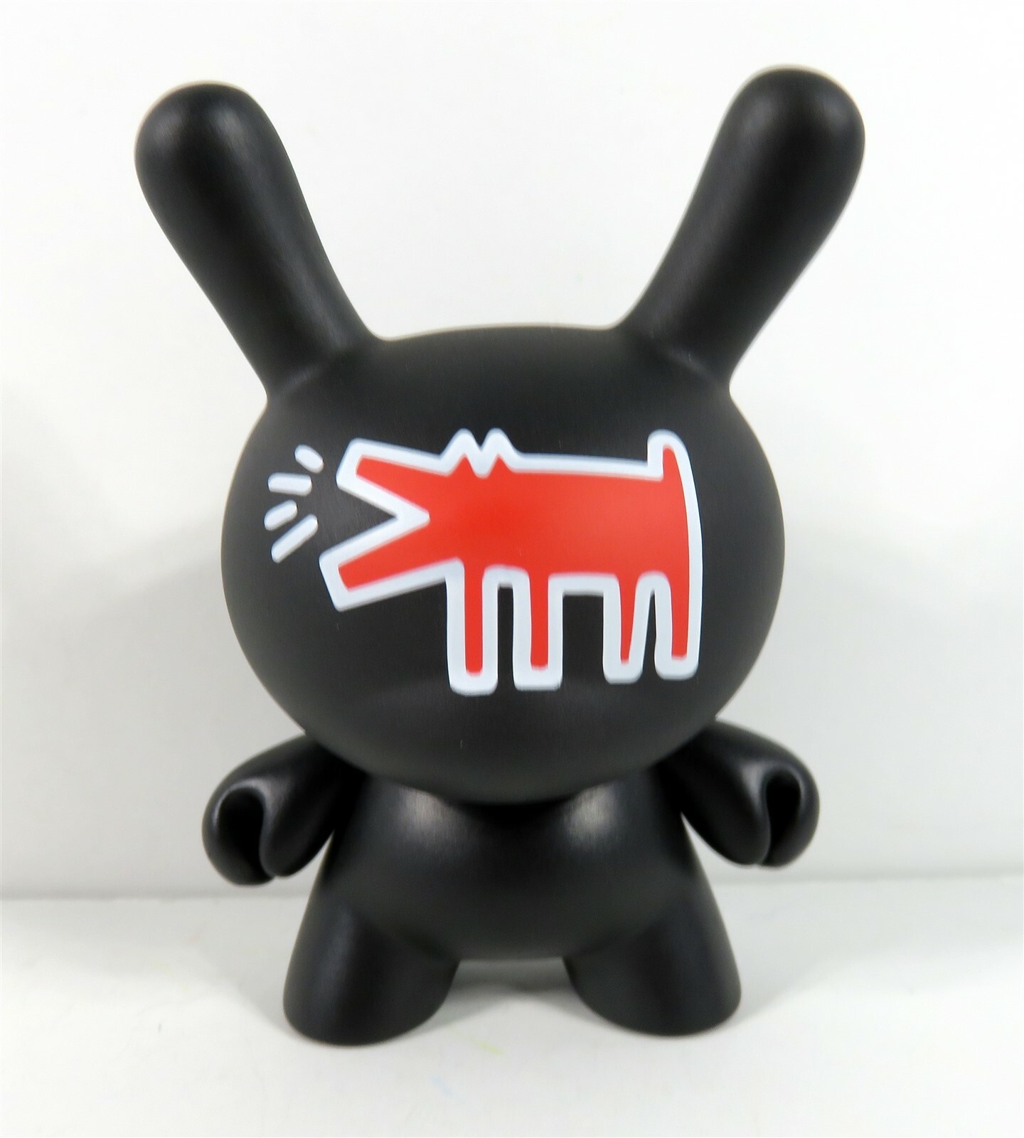Kidrobot Keith Haring Dunny Vinyl Series Red Barking Dog Figure NEW | eBay