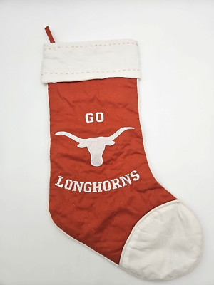 NWOT Texas Longhorns Christmas Stocking Large Go Longhorns | eBay