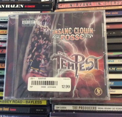 Insane Clown Posse - The Tempest Cd Psychopathic Records ICP *RARE ...