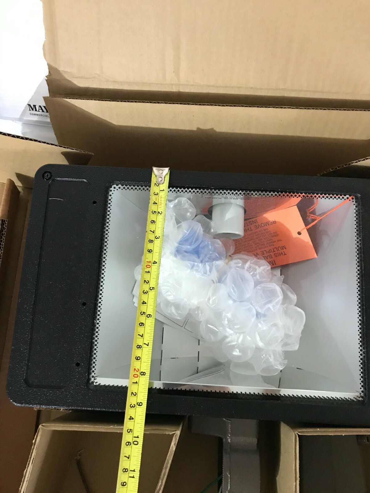 New Commercial Ruud Lighting 100 Watt Brown Area Exterior Flood Light ...